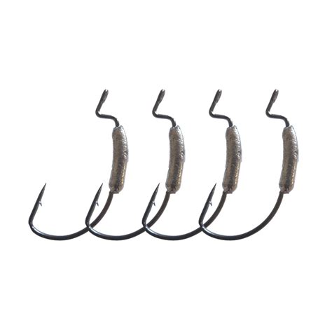 Weighted Weedless Hooks 14oz X 4 Pack Dirty Tackle