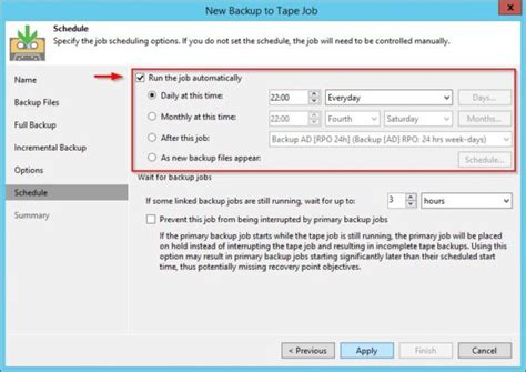 Veeam 95 Vtl To Aws Storage Configure The Tape Backup Job Pt2 • Nolabnoparty