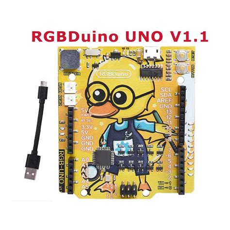 rgbduino uno v1 1 geek duck tablero de explotación de alta calidad