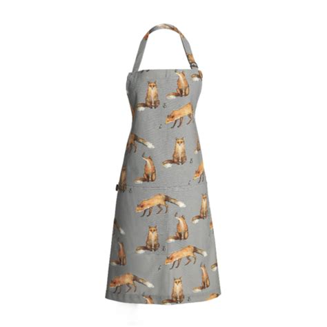 Aga Textiles Fox And Mouse Apron Glasgow Engineering