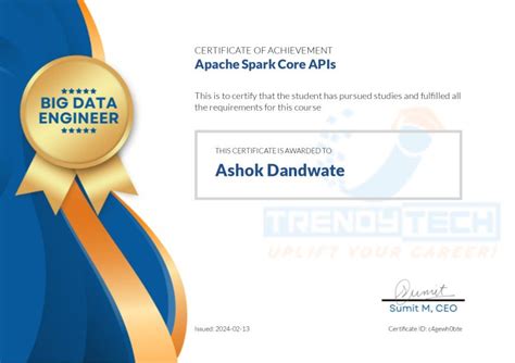 Ashok Dandwate On Linkedin Newlearningstarting Apachespark