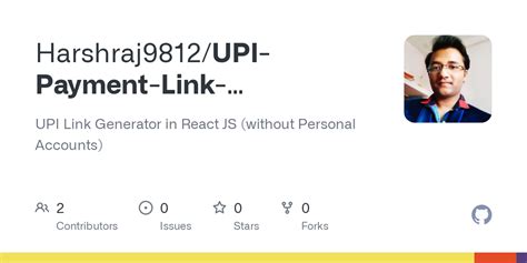 Github Harshraj9812upi Payment Link Generator Reactjs Upi Link