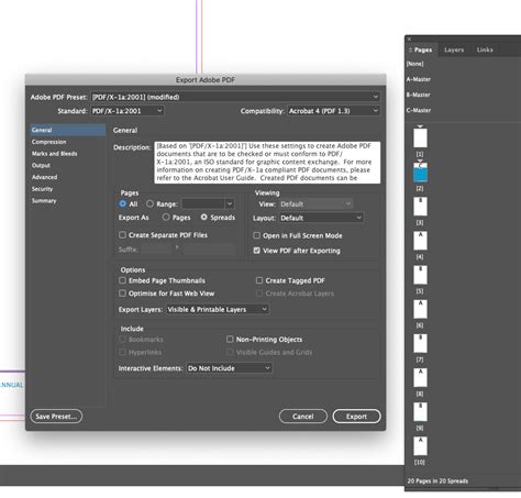 Solved Indesign Wont Export Single Pages To Spreads As A Adobe