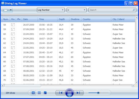 Diving Log 60 Wpf Viewer