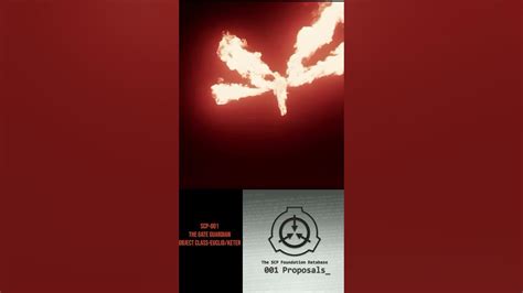 scp 001 the gate guardian object class euclid keter scp spooky story
