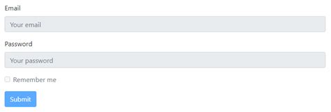 Bootstrap Forms Layouts Validations And More