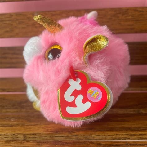 Ty Toys New Ty Puffies Pink Unicorn Fantasia Poshmark