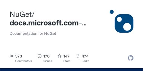 issues · nuget nuget · github