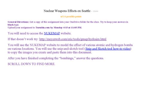Map Nuclear Weapons Effects On Seattle 202404 Nuclear Weapons