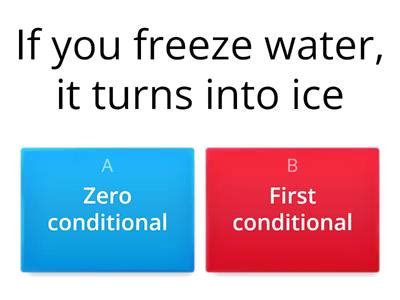 Zero And First Conditional Teaching Resources