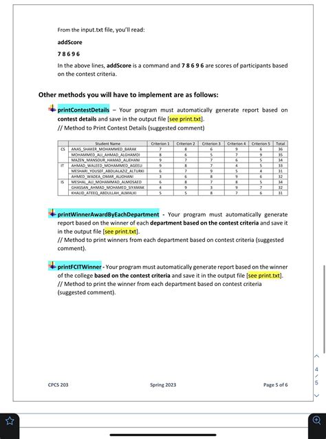 Solved That Is A Java Assignment And It Should Read From A