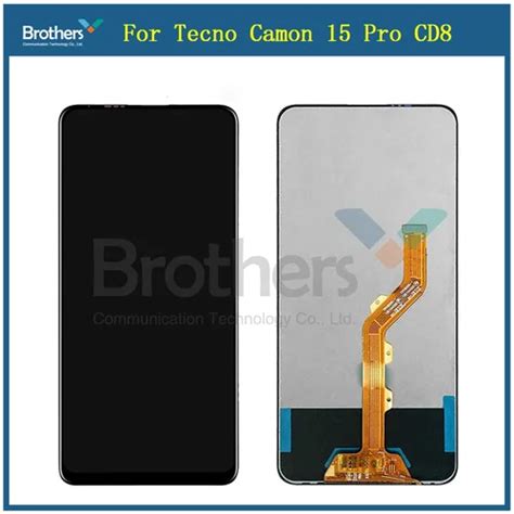 Tecno Camon 15 Pro Cd8 Lcd Display Assembly Complete Touch Screen