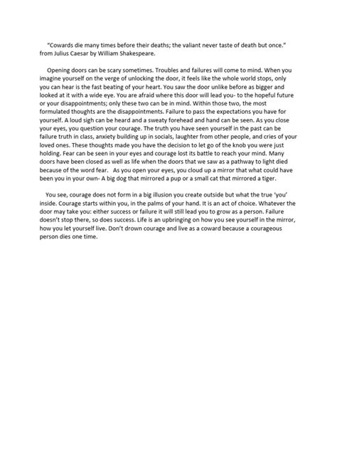 Public Speech Example Pdf