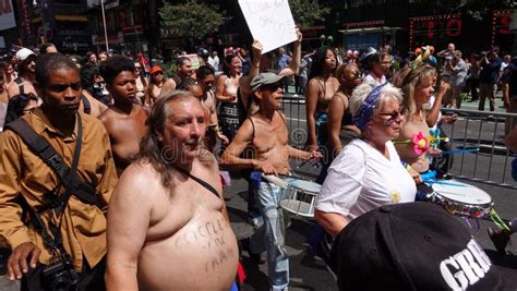 The GoTopless Day Editorial Photo Image Of States