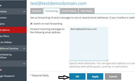 Enabling Email Forwarding In Windows Reseller Hosting Silicon House