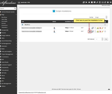 How To Setup A Staging Environment For WordPress With Softaculous HostUpon Blog