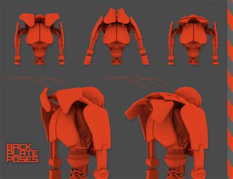Reaper Bot And Poses Daz 3d