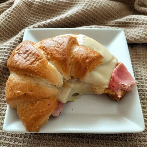 Ham And Cheese Croissant Recipe Deliciously Simple