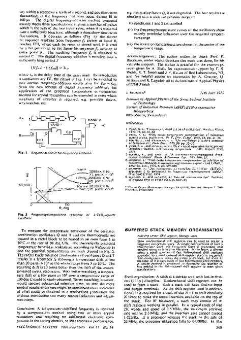 Pdf Buffered Stack Memory Organisation V Rajaraman