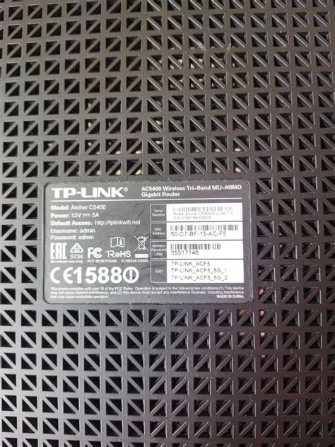 Ac5400 Tp Link Tri Band Mu Mimo Gigabit Router Computers And Tech Parts And Accessories