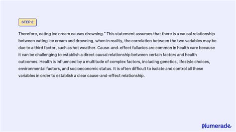 Solved Why Is It A Fallacy To Confuse Causation And Correlation Provide An Example Of A