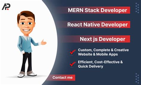Be Your Full Stack Web Developer And React Native Developer By Arun Patel Fiverr