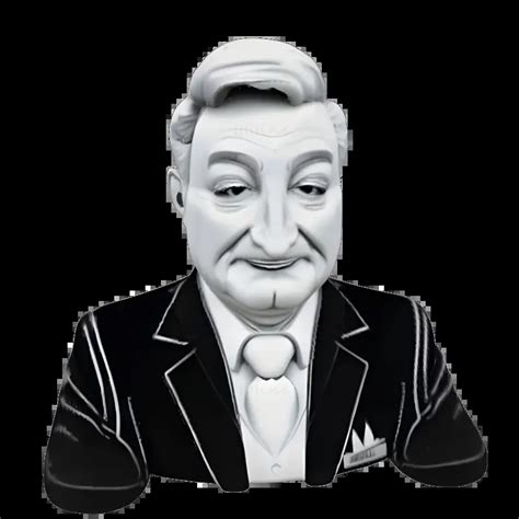 Classic Gentleman Bust 3d Print Model