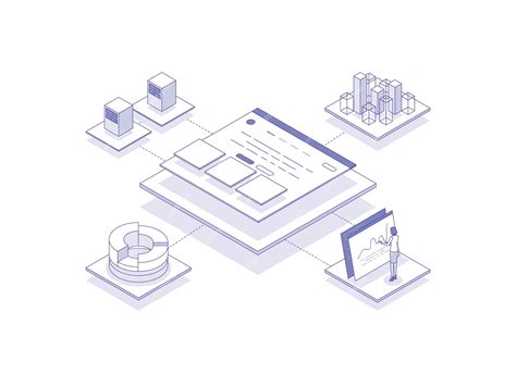 Premium Vector Website Analytics Isometric Illustration Lineal Color Suitable For Mobile App