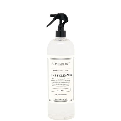 Glass Cleaner Plant Based Glass Cleaner Archipelago