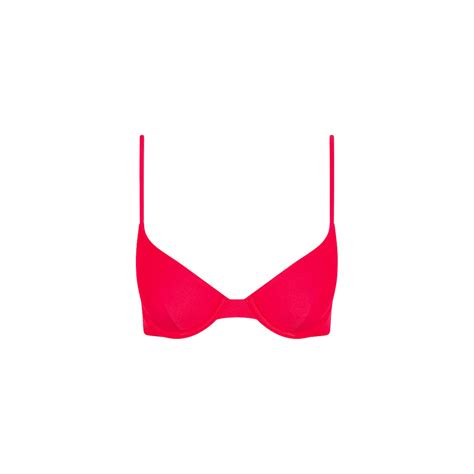 Slim Underwire Bra Bikini Top Cherry Crush Kulani Kinis