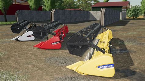 En Tête De Plate Forme Gleaner 28 Pieds Fs22 Kingmods