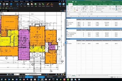 Material Or Quantity Takeoff Cost Estimation On Excel And Planswift For Freelancer Asia