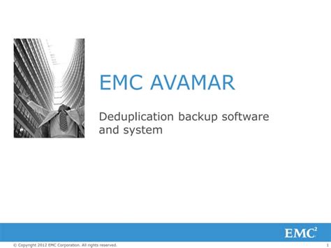 Presentation Deduplication Backup Software And System Ppt