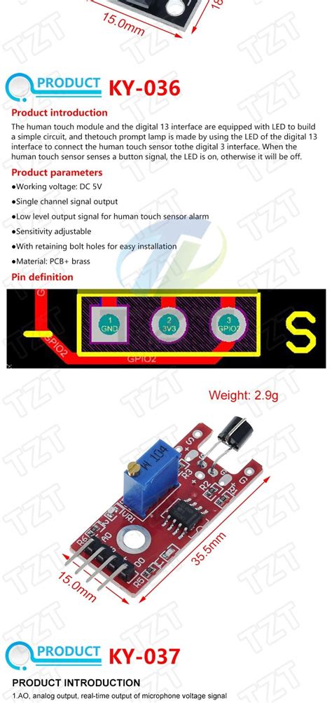 37 In 1 Sensor Kits For Arduino GYOBY TOYS