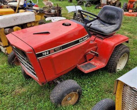 Ih Cub Cadet 782 Garden Tractor Live And Online Auctions On