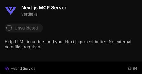 next js mcp server mcp servers · lobehub