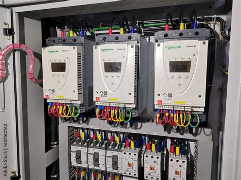 Image Of Variable Speed Drive Units Controlling For Electric Current And Power In Industrial