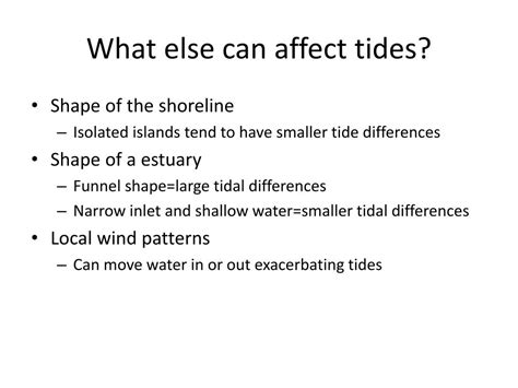PPT Tides And Currents Notes PowerPoint Presentation Free Download ID