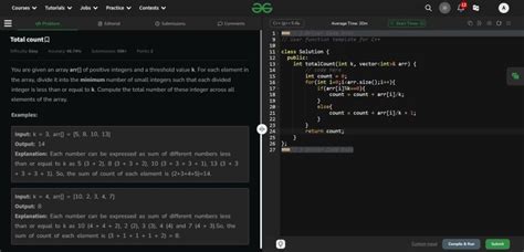 Geekstreak2024 Geeksforgeeks Day20 Codingchallenge Problemsolving