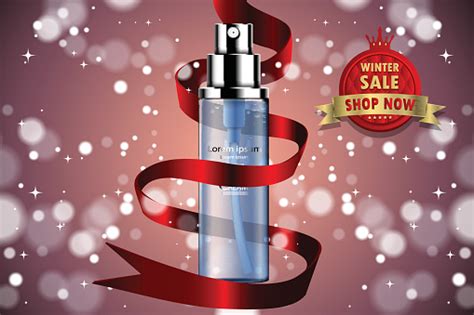 럭셔리 화장품 병 패키지 피부 케어 크림 미용 화장품 제품 포스터 Bokeh 배경 3차원 형태에 대한 스톡 벡터 아트 및 기타 이미지 3차원 형태 개념 개념과 주제