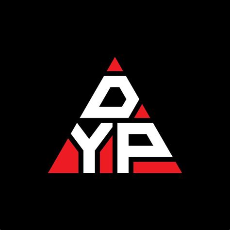 Dyp Triangle Letter Logo Design With Triangle Shape Dyp Triangle Logo