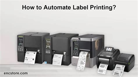 How To Automate Label Printing