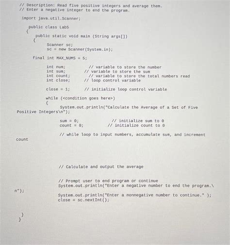 Description Read Five Positive Integers And