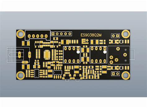 Review Es9038q2m Decoder Board I2s Input Es9038 Asynchronous Usb Module ~ Ceaselesstv