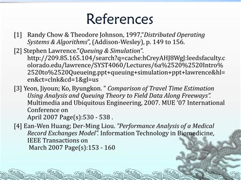 Ppt Distributed Process Scheduling 51 A System Performance Model
