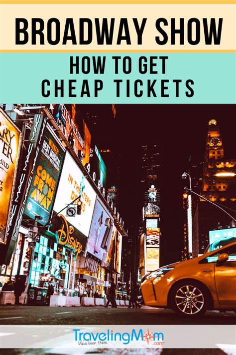 Broadway Tickets Artofit