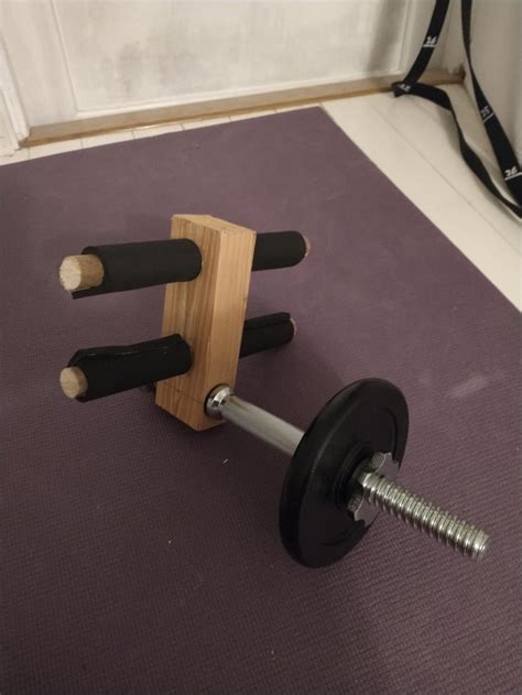 Diy Tib Bar Dumbbell Attachment R Kneesovertoes