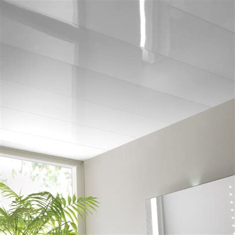 White Gloss Ceiling Cladding 3m 4 Pack The Bathroom And Tile Centre In Darlington