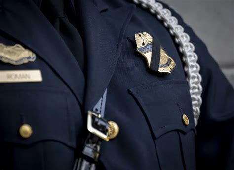 Close Up Of A Customs And Border Patrol Agents Uniform Us Customs