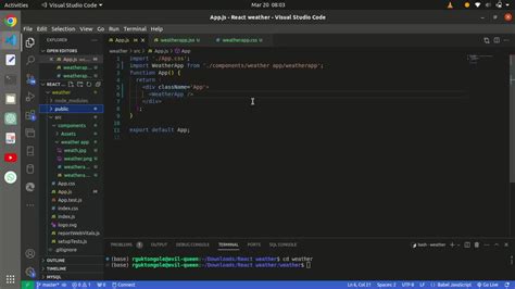 new project react app for weather data akhila ganguri posted on the